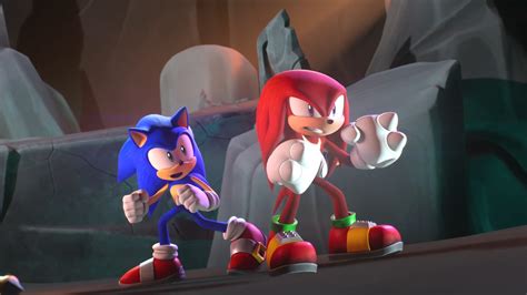 Sonic Prime S1 E1 Knuckles Sonic By Giuseppedirosso On Deviantart