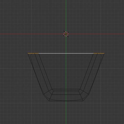 Modeling How To Snap Edge To Axis Grid Blender Stack Exchange
