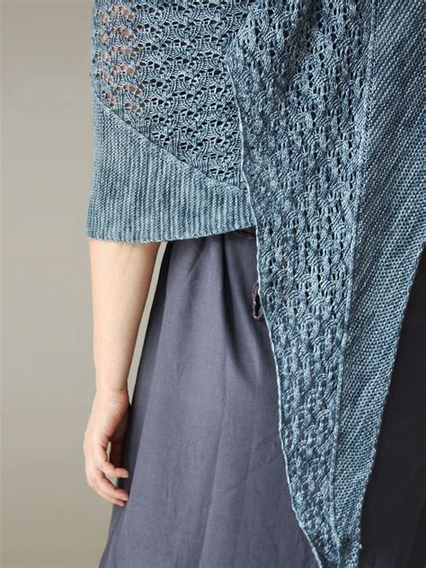 Ажурная шаль спицами Secretkeeper