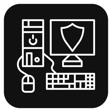 Premium Vector Workstation Vector Illustration