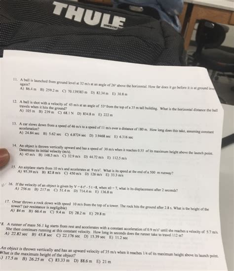 Solved Vector A Is Units In Length And Points Along The Chegg Com