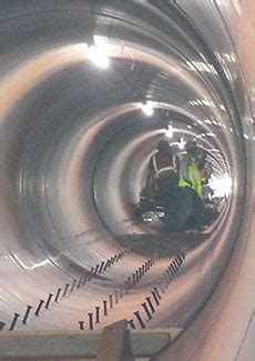 Worlds First Hyperloop Track Precision Construction Services