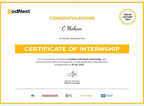 C Mohan On Linkedin Python Kodnest