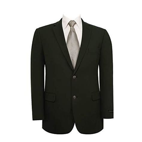 Amy Zhu Mens Sport Coat Classic Fit Suit Jacket 2 Button Stretch Blazer Regular Big And Tall