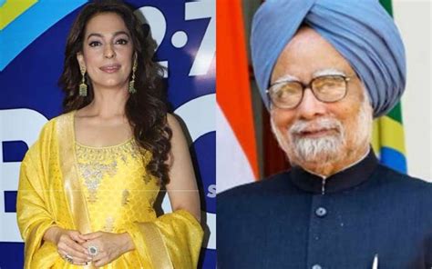 When Juhi Chawla Made Fun Of Manmohan Singhs Government On Falling