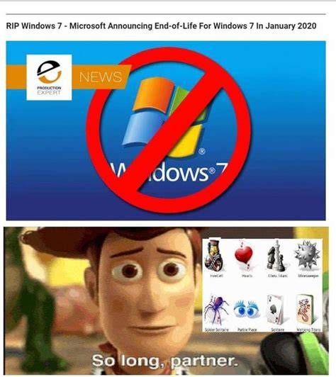 Rip Windows 7 Know Your Meme