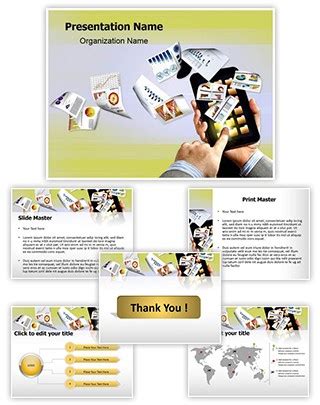 Professional E Commerce Concept Editable PowerPoint Template