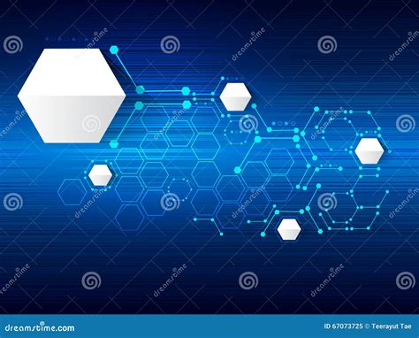 Vector Design Technology Network Medical Background Stock Vector Illustration Of
