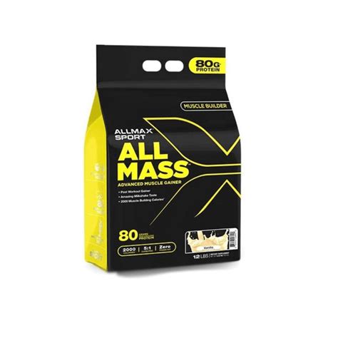 Allmax Quickmass Mass Gainer 10lbs Clean Mass Gainer Bulking
