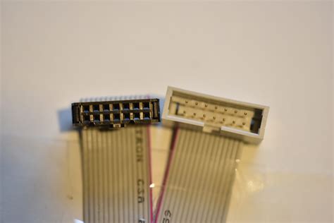 Mm Male Idc With No Lugs To Socket Female Idc Pin To Pin Cm Long Moorland Supplies