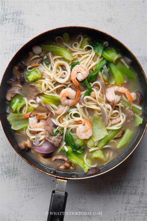 Heng Hua Seafood Lor Mee Pa Mee Seafood Braised Noodle