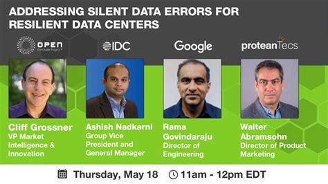 Addressing Silent Data Errors For Resilient Data Centers Marketing Eda