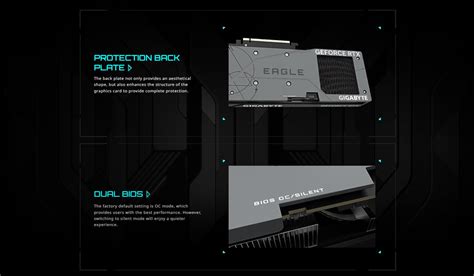 Gigabyte Geforce Rtx 4060 Ti Eagle Oc Graphics Card 8gb Gddr6 128 Bit Memory 2550 Mhz Core