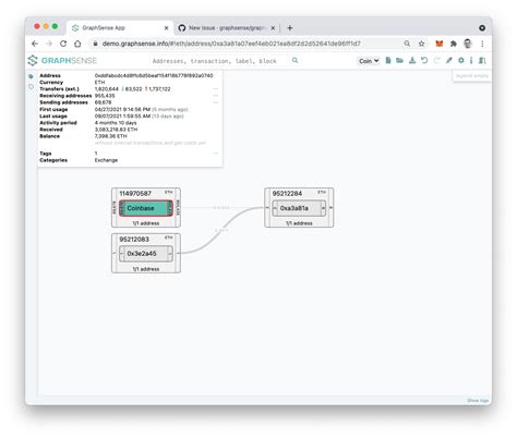 Legend Not Refreshing · Issue 222 · Graphsensegraphsense Dashboard