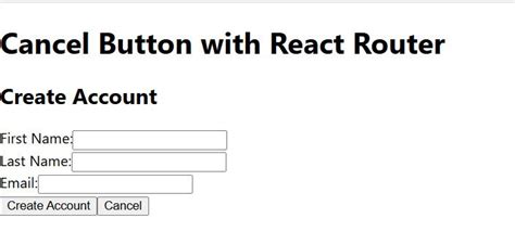 React Cancel Button 5 Methods With Examples