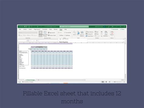 12 Month Excel Budget Spreadsheet Excel Spreadsheet Budget Spreadsheet Excel 12 Month