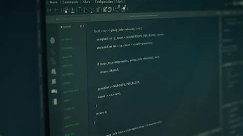 Premium Photo Close Up Of Lines Of Code Running On Computer Display In Modern Data Center