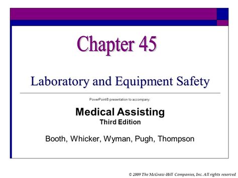 Medical Assistant Equipment