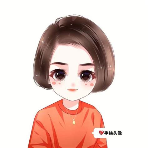 漫画短发女生头像图片可爱 漫画短发女生头像图片手绘 2 配图网