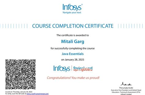Javaessentials Certification Java Techskills Continuouslearning
