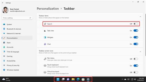 How To Show Or Hide Search Icon From Windows Taskbar WindowsTip