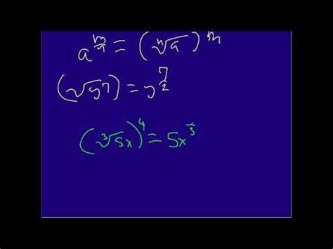 Simplify Radical Expressions With Exponents VIDEO Educational Research Techniques