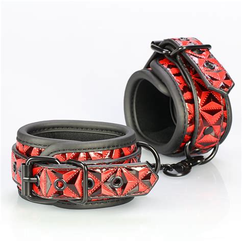 Fetish Bondage Set Restraint System Couple Sex Cuffs For Bed Love Kit