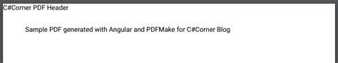 Client Side Pdf Generation In Angular With Pdfmake