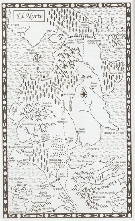 Juego De Tronos Mapa De Personajes Temporada 3