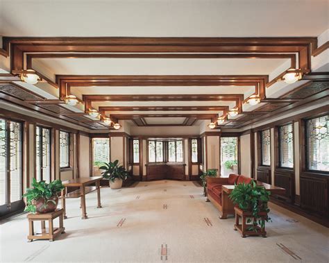Robie House Frank Lloyd Wright Interior