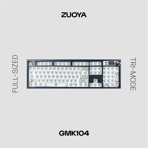 Zuoya Gmk104 Keyboard Barebones Kit Mash Sg