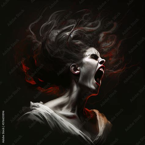 Banshee Irish Female Spirit Screaming Shrieking Woman Phantom Undead Dnd Rpg Roleplaying