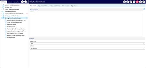 Automation V3 String Test Steps Provar Documentation