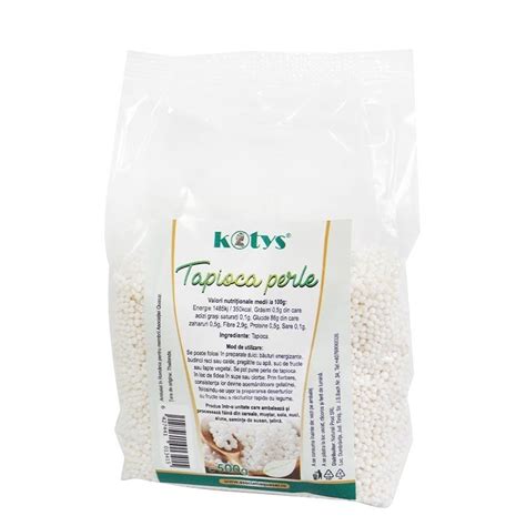 Tapioca Perle 500g Kotys Paradisul Verde