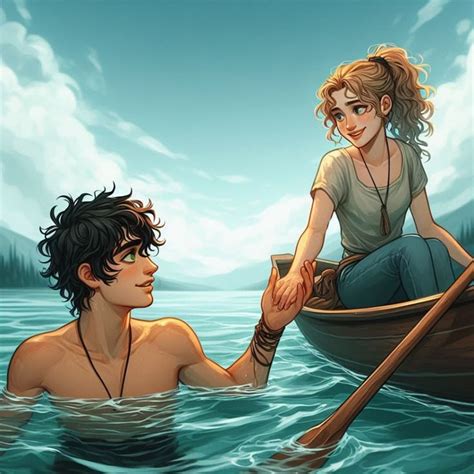 Percabeth Fan Art In 2024 Percy Jackson Percy Jackson Books Percy