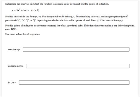 Solved Determine The Intervals On Which The Function Is Chegg Com
