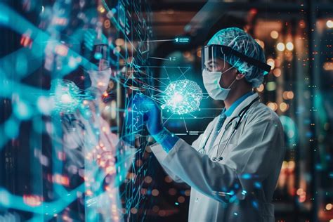 Ai Algorithms Predicting Patient Outcomes And Sugg Generative Ai Premium Ai Generated Image