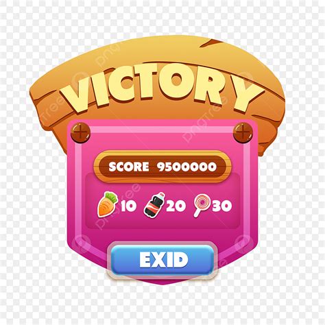 만화 게임 일러스트 정리 팝업 Ui 디자인 만화 게임 통관 Png 일러스트 및 Psd 이미지 무료 다운로드 Pngtree