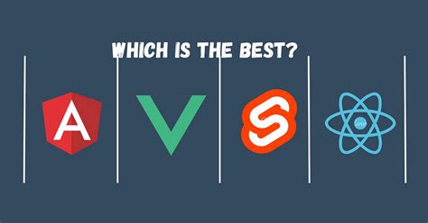 Which Frontend Javascript Frameworklibrary Is The Best By Anurudh