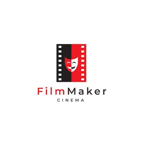 Premium Vector Movie Production Film Maker Modern Logo Design Vector