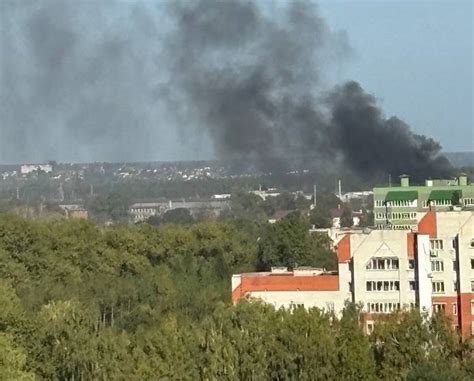 Стала известна причина черного дыма в Фокинском районе Брянска