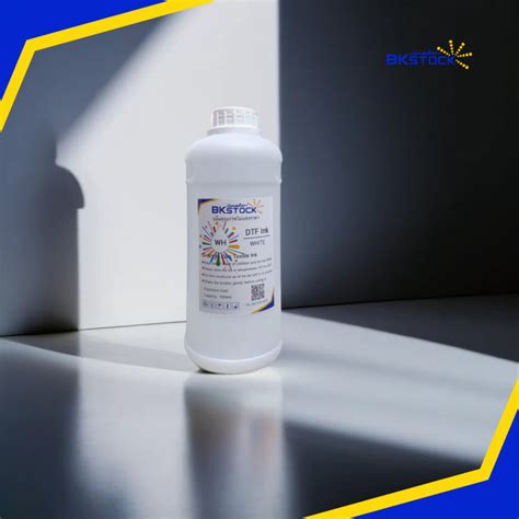 สีขาว Dft หยดหมึก1 5พิโคลิตร เป็นมิตรกับหัวพิมพ์ ใช้กับ Dft Dtf L1800 และ Dft Dtfใหญ่ ขนาด