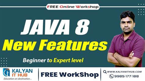 Java 8 New Features Tutorial For Beginners By Mr Srinivas G Kalyan It Hub Youtube