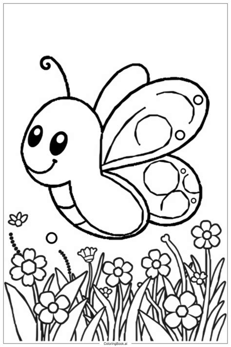 101张蝴蝶填色页（免费pdf和png打印）