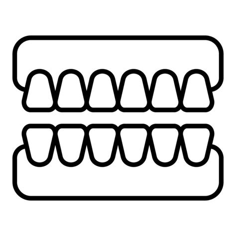Premium Vector Teeth Icon