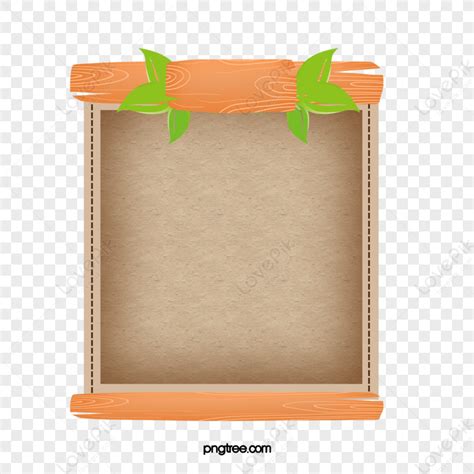 원래 손으로 그린 녹색 잎 나무 일러스트 테두리 그림현대의초록 Png 일러스트 무료 다운로드 Lovepik