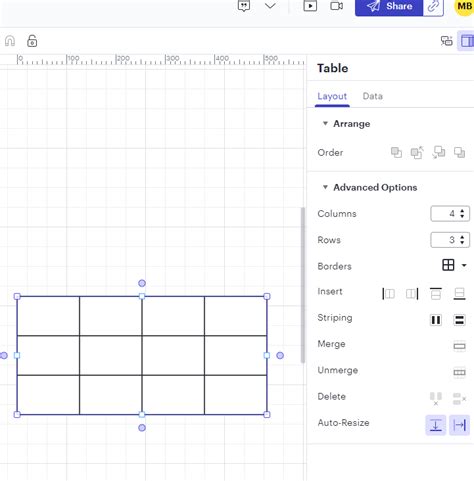 how to split cells in a lucidchart table community