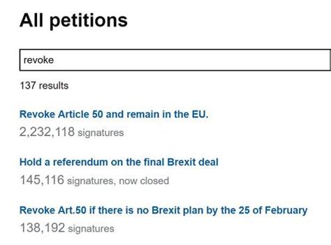 其实不想走，其实我想留！200万英国人签名反悔脱欧，政府网站几度崩溃 新闻频道 和讯网
