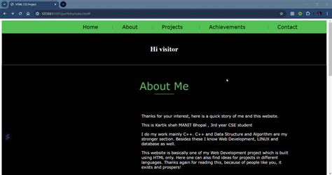 Completed My Web Development Internship At Codsoft Kartik Shah Posted