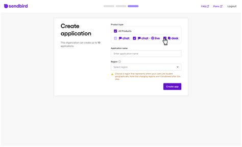 Sendbird Dashboard Desk Guide Sendbird Docs
